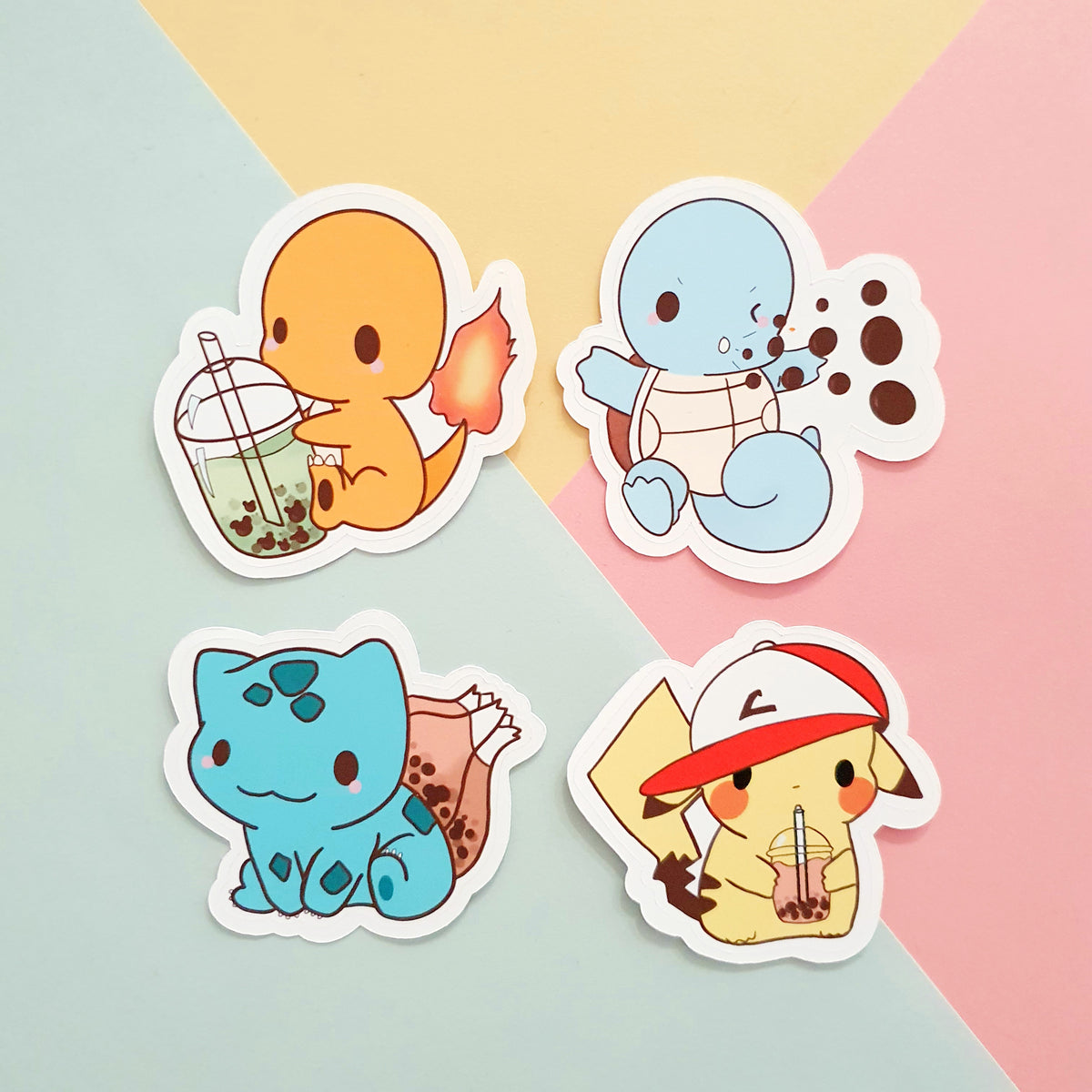 Poke x Boba Gen 1 Sticker Pack – Hey Meeko